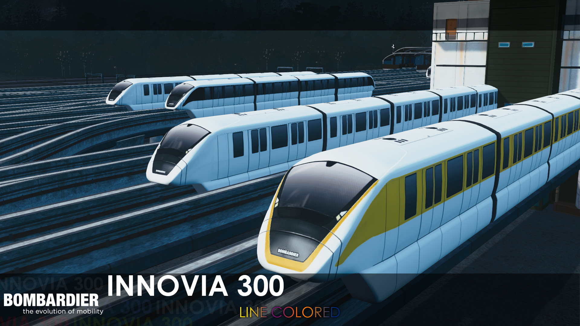Steam Workshop::Bombardier INNOVIA 300 Livery Sets