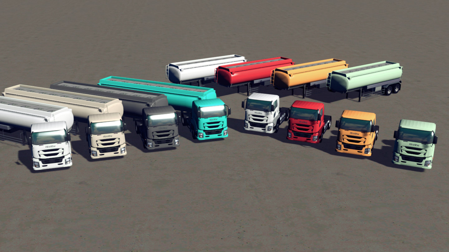 Steam Workshop :: jaijai's ISUZU GIGA Oil Trucks - Prop