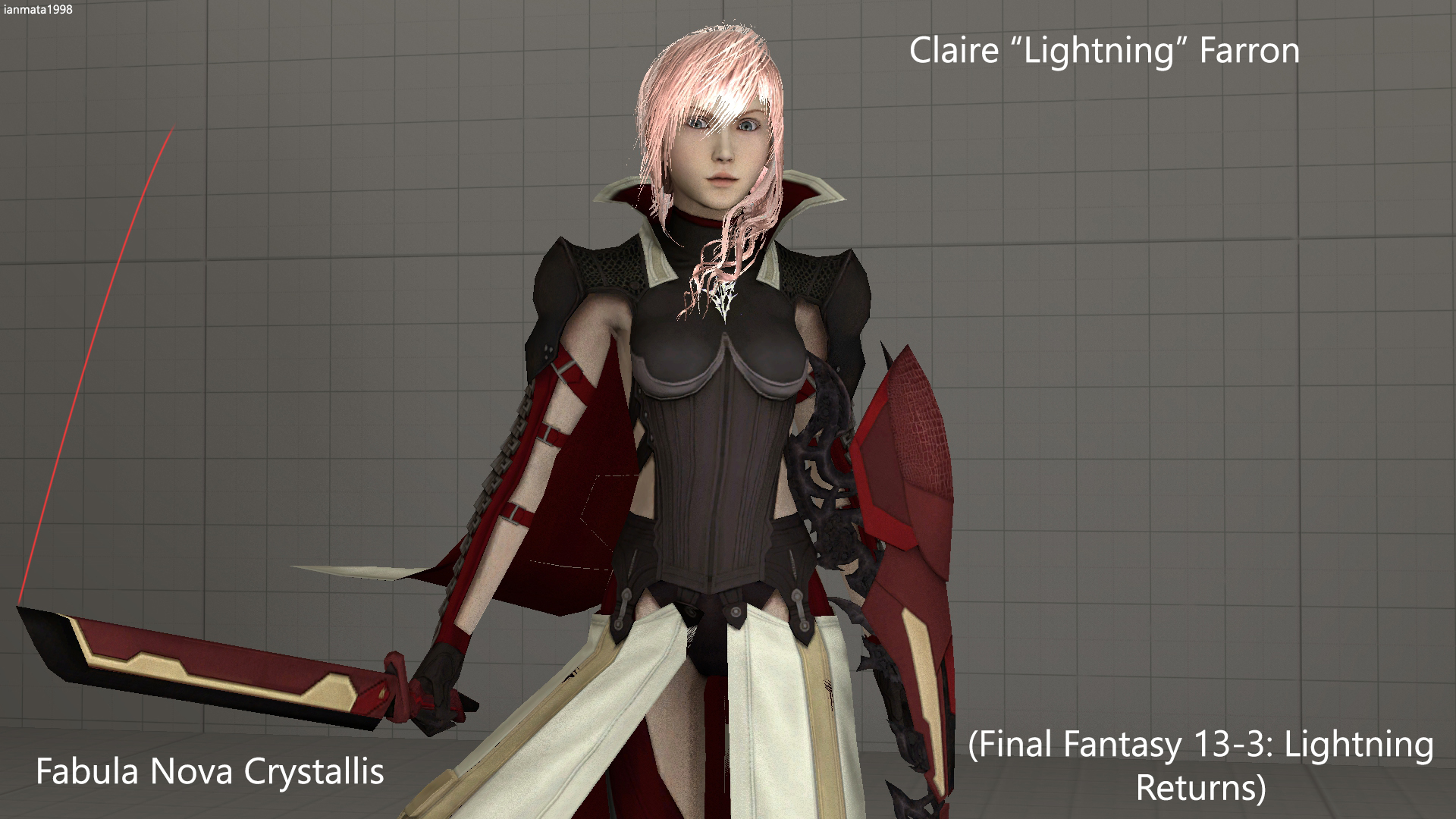 Steam Workshop :: Claire "Lightning" Farron (13-3) - Fabula Nova Crystallis