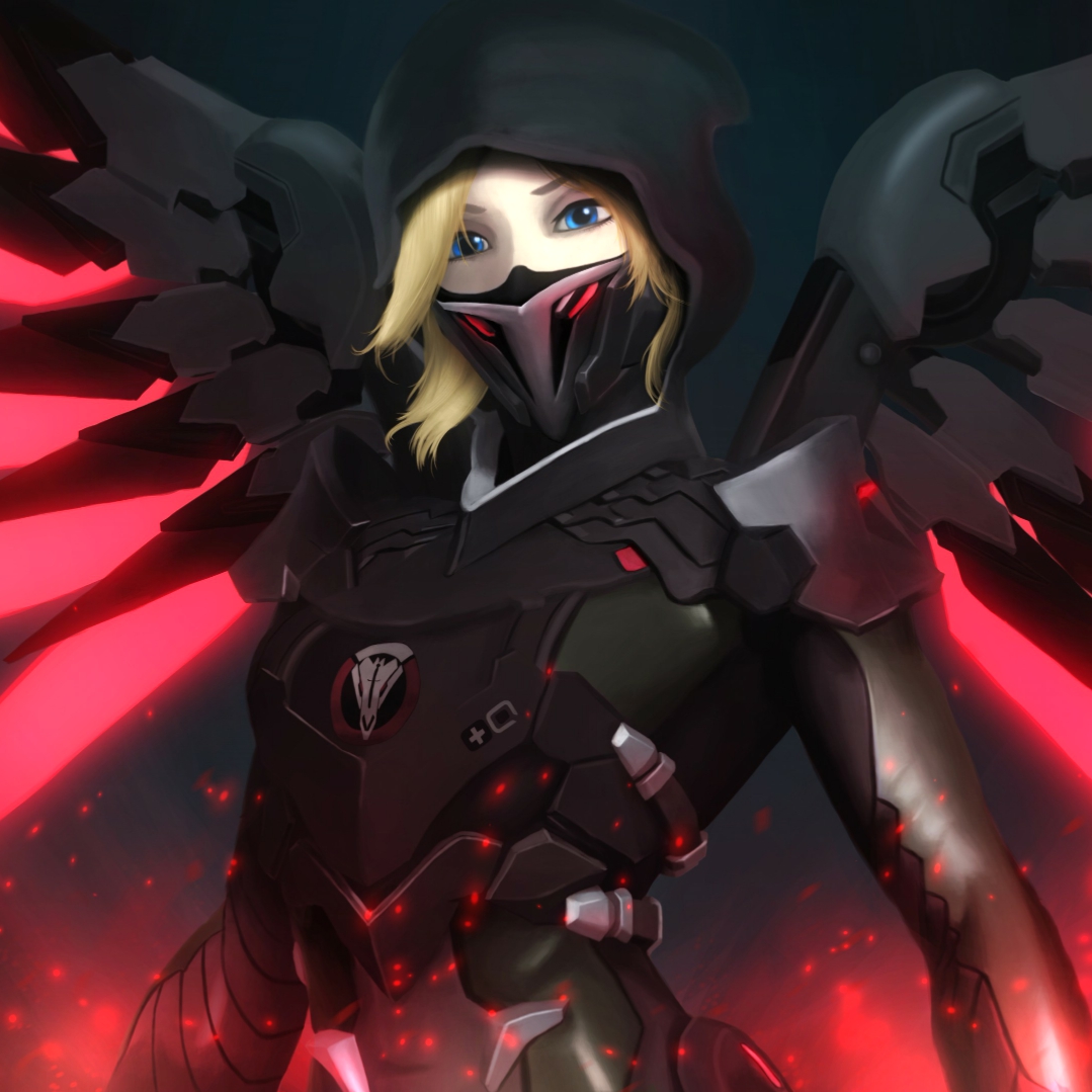 Steam Workshop::Mercy Overwatch Blackwatch 1920 1080 60FPS