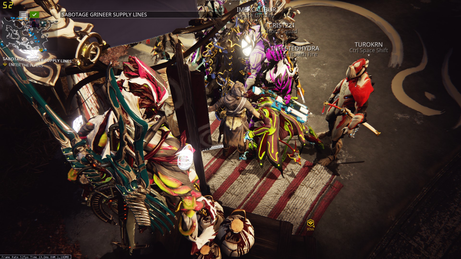T Pose in some cetus characteres - Mission Specific - Warframe Forums
