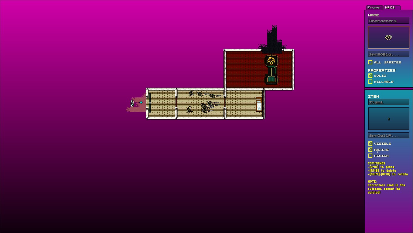Editor в hotline miami 2. Катсцены – Steam Solo