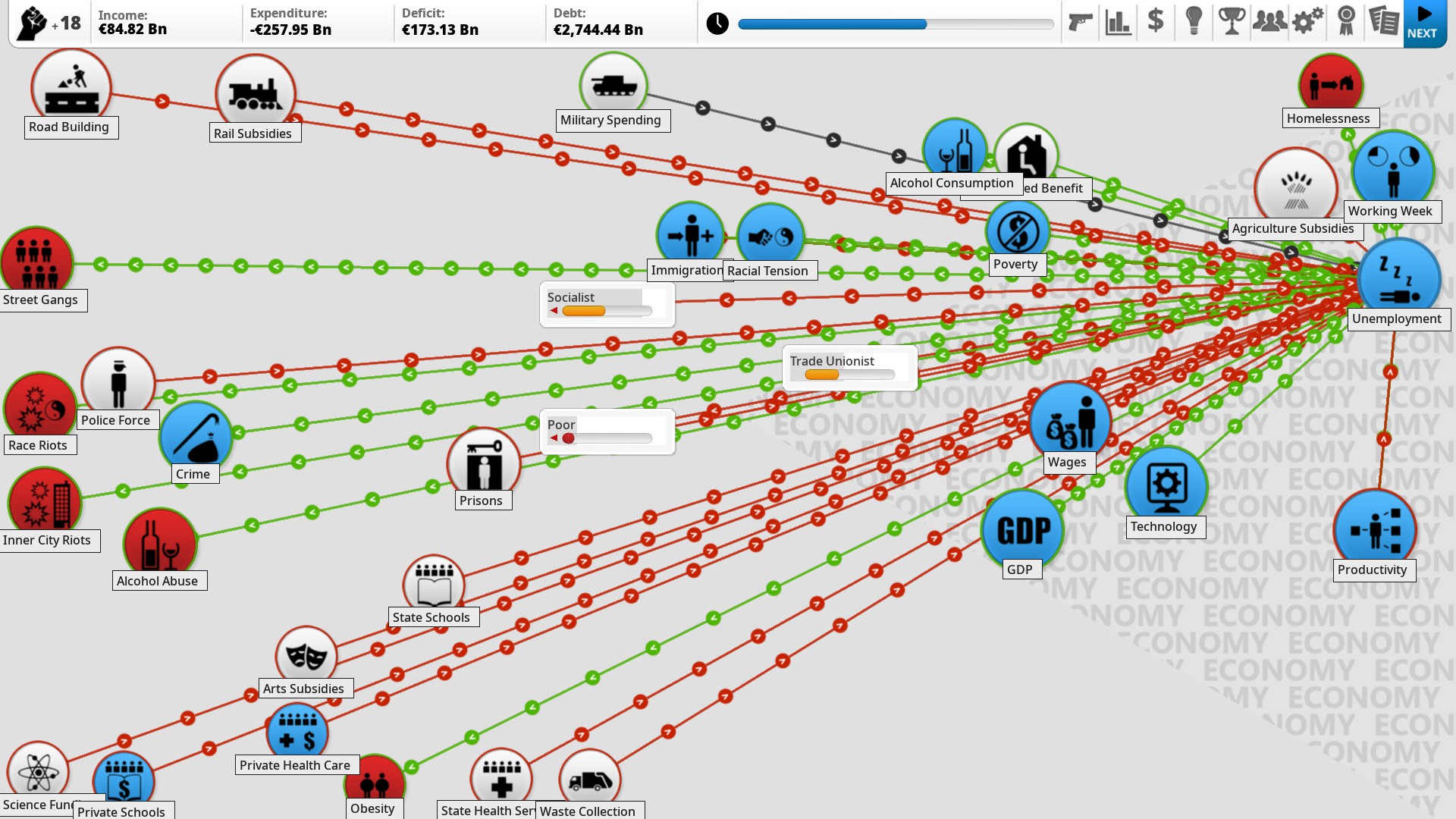 Democracy 3 crashes on new game - arrowgerty