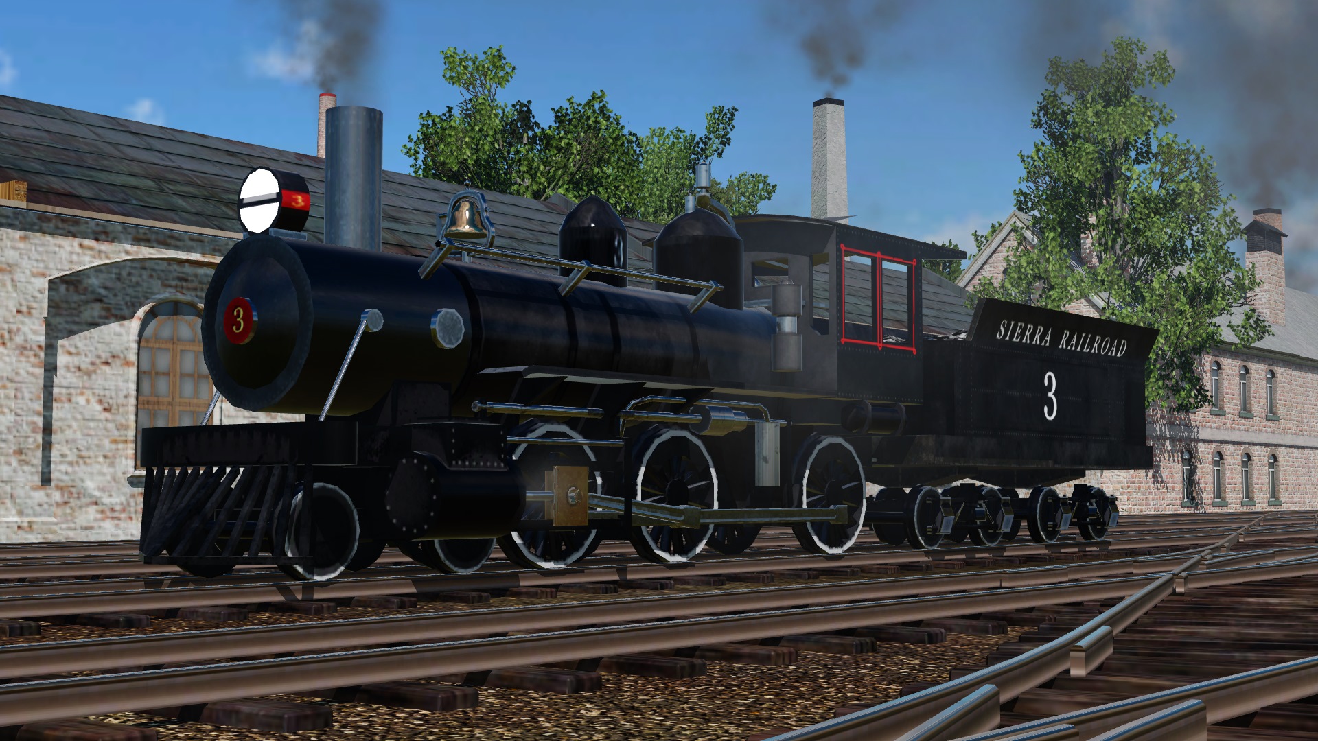 Steam Workshop::Sierra Railroad 4-6-0 'No. 3'
