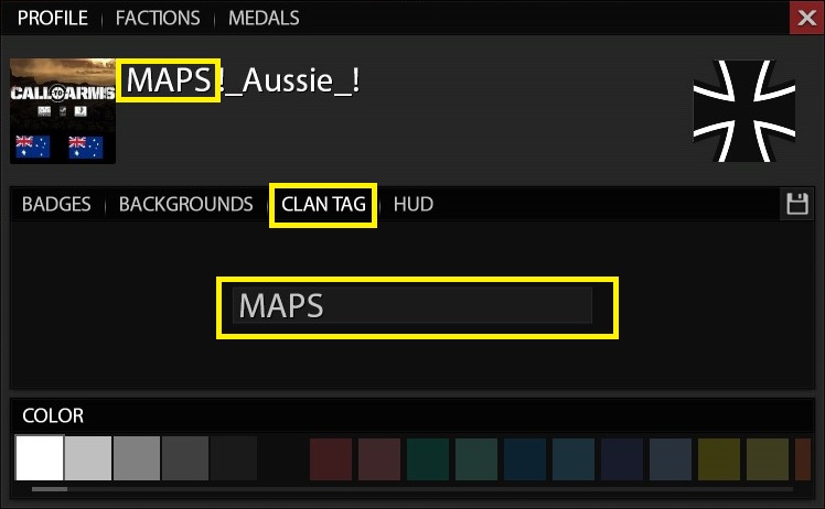 Steam Community :: Guide :: Intoducing Squad Badges, Clan Tags and HUD ...