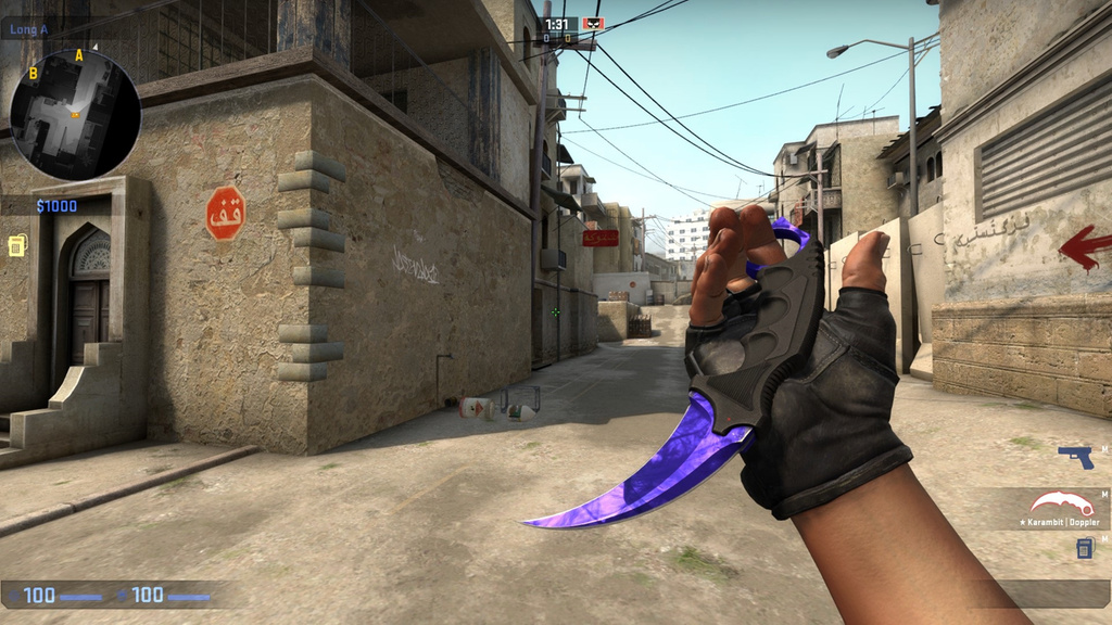 Steam Community :: :: Karambit Doppler Sapphire
