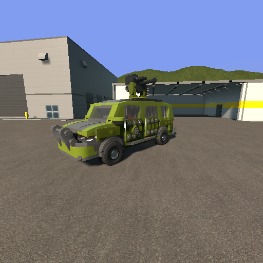 Steam Workshop::Armoured Brick Rigs Armed Forces SUV