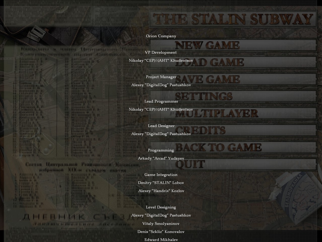 Steam Community :: The Stalin Subway