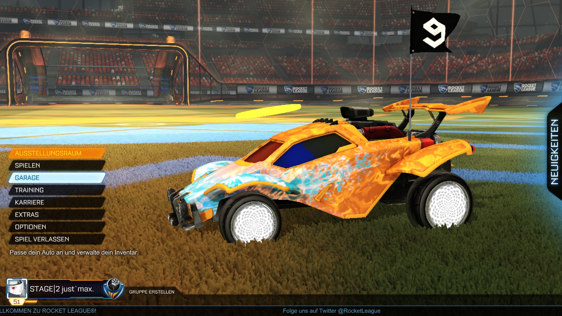 Rocket League Alpha Console _ [TUTO FR] COMMENT METTRE SON PROPRE DECAL ...