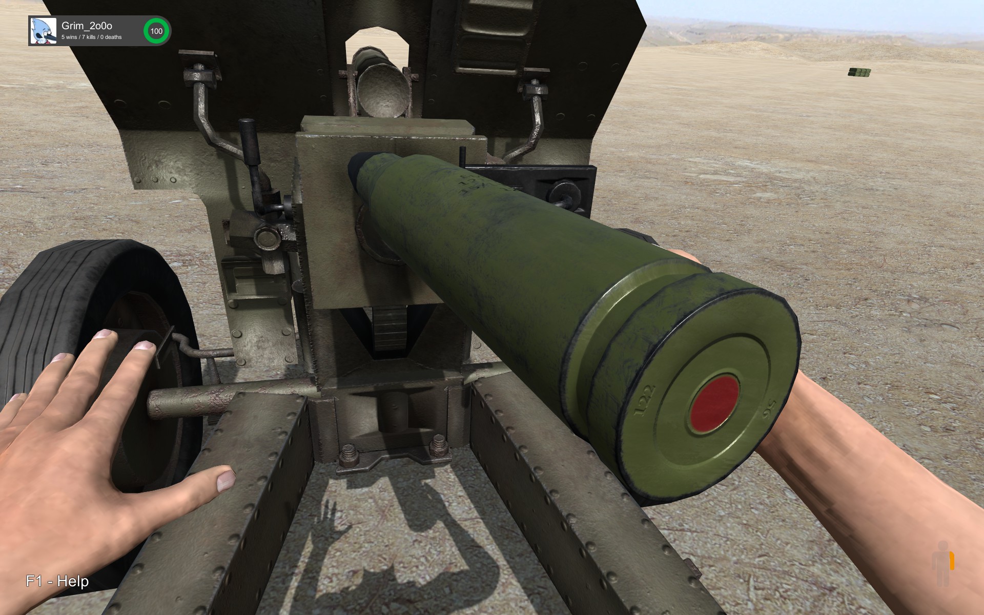Artillery Manual of Arms – Steam Solo