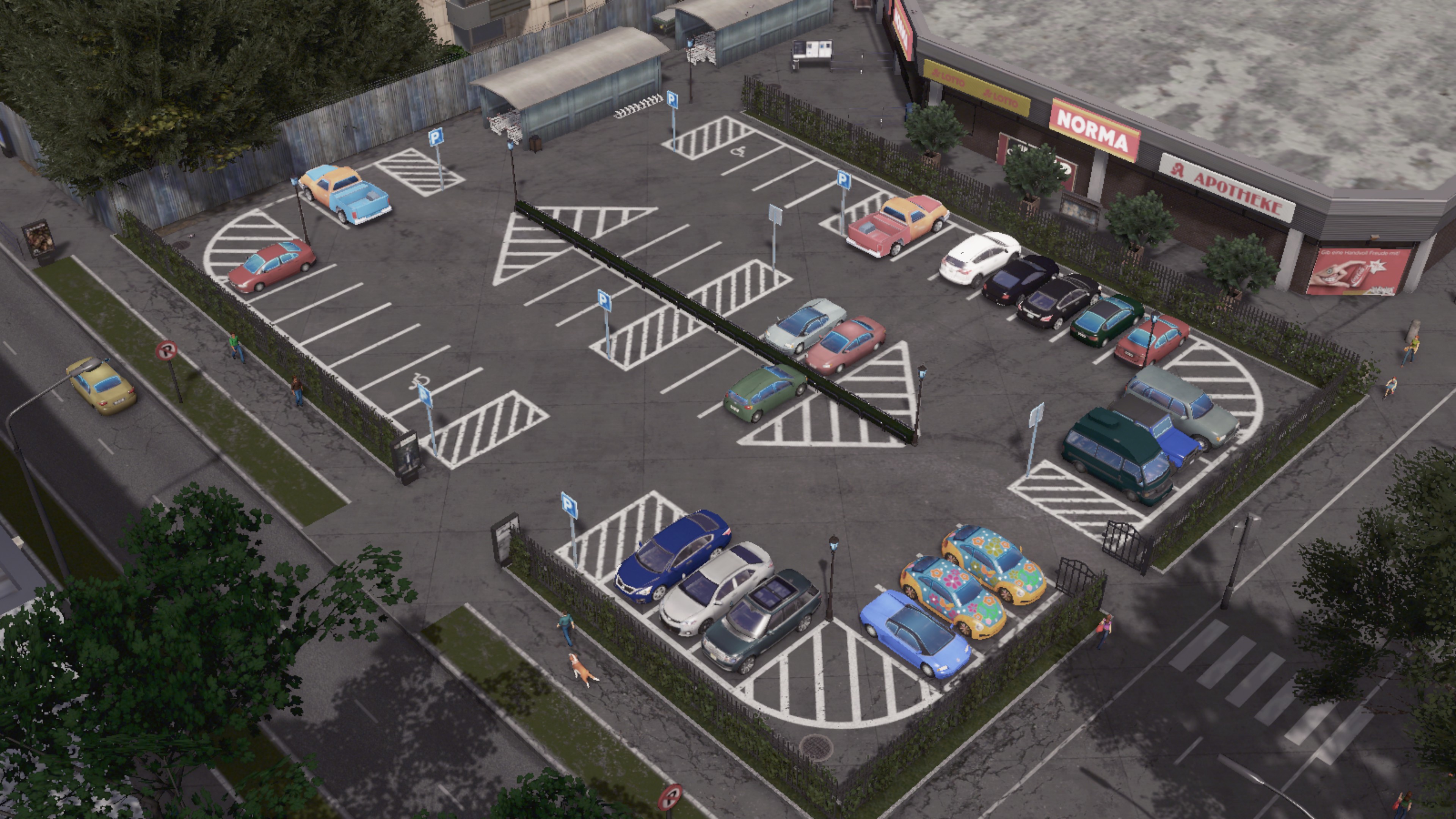 Steam Workshop::Props and trees for all my parking-lots
