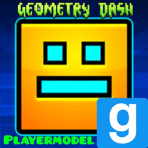 Steam Workshop::Geometry Dash - Cube Player Model + NPC