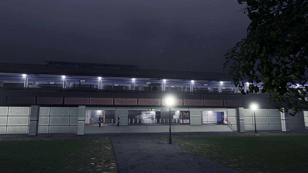Steam Workshop :: EW27 Boon Lay MRT Station