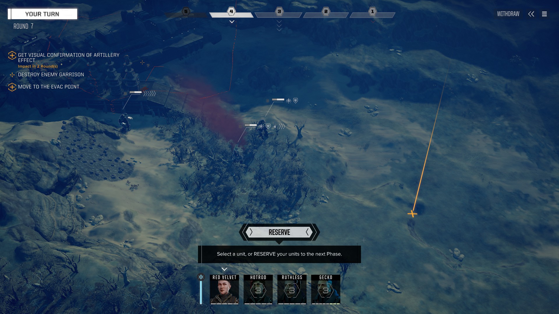 Target Acquisition Evacuation Marker Progression (screenshots ...