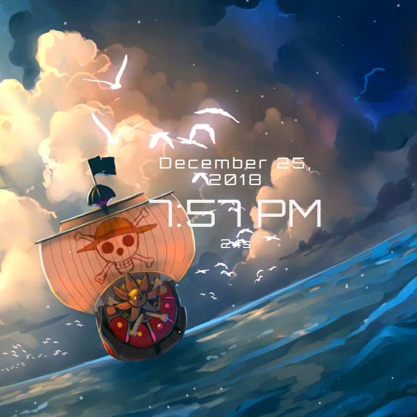 Steam Workshop::One Piece time and clock