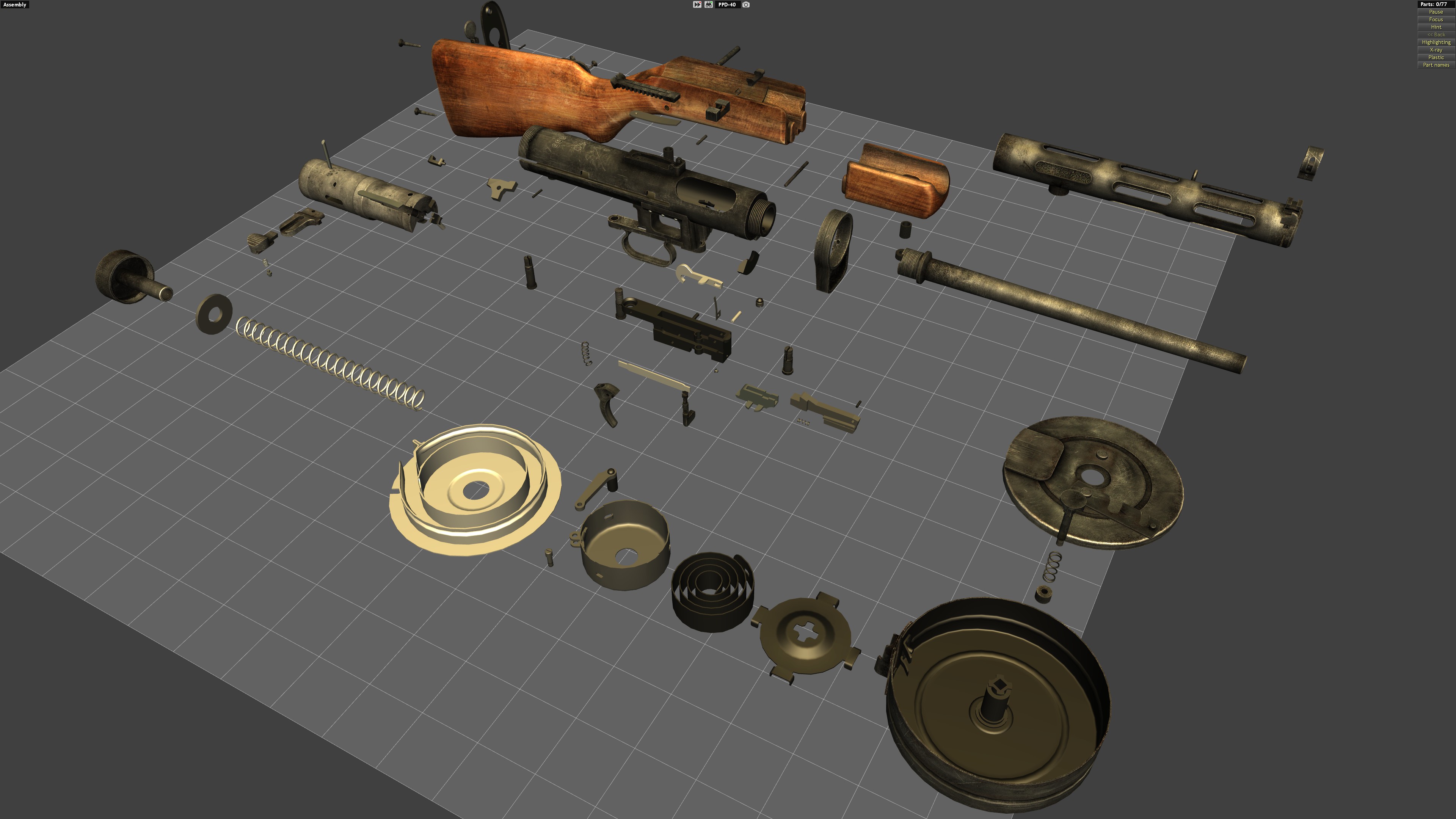World of guns gun disassembly tree - arktyred