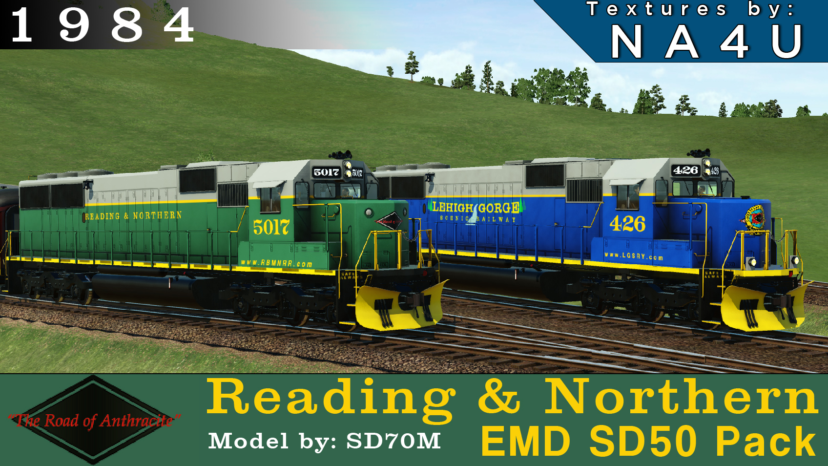 Steam Workshop::EMD SD50 Reading & Northern
