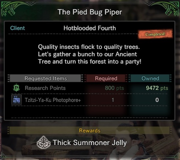 Monster Hunter World: The Ancient Tree and Pouch Management – Steam Solo