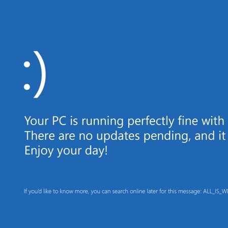 Blue Screen | Wallpapers HDV
