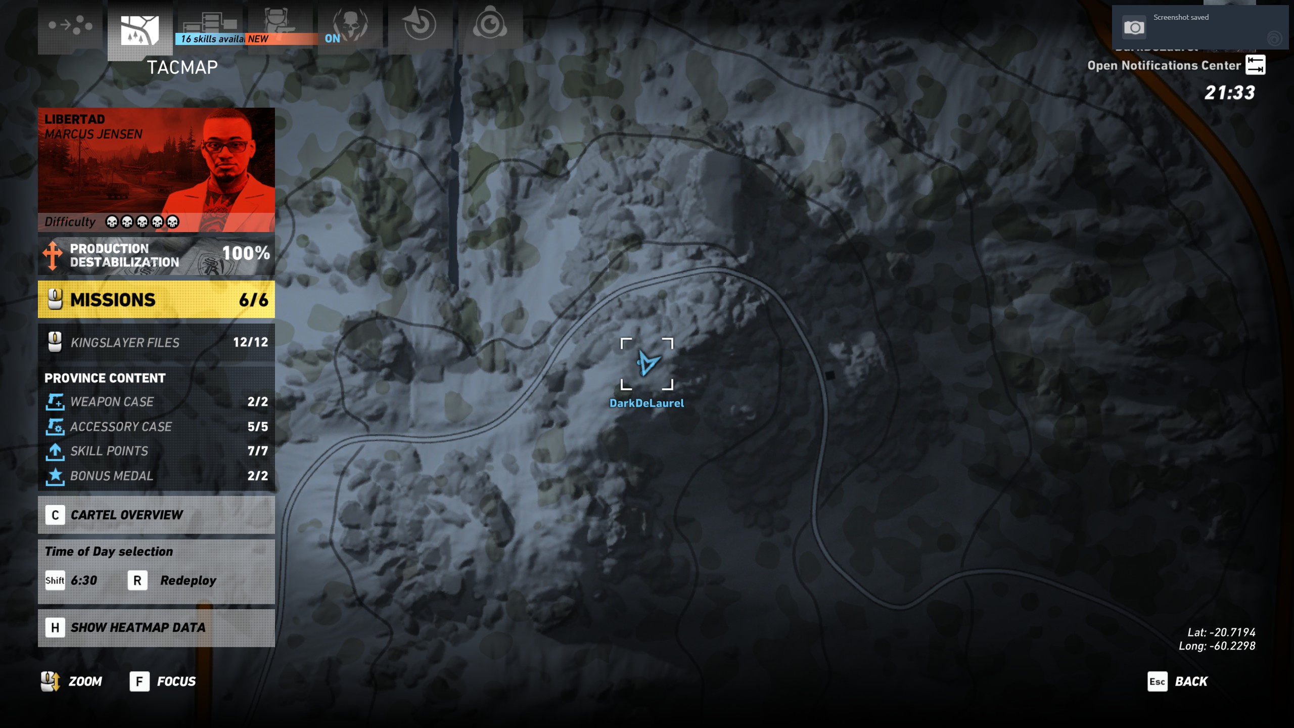 Division 2 Audio Recordings – Locations w/screens – Steam Solo