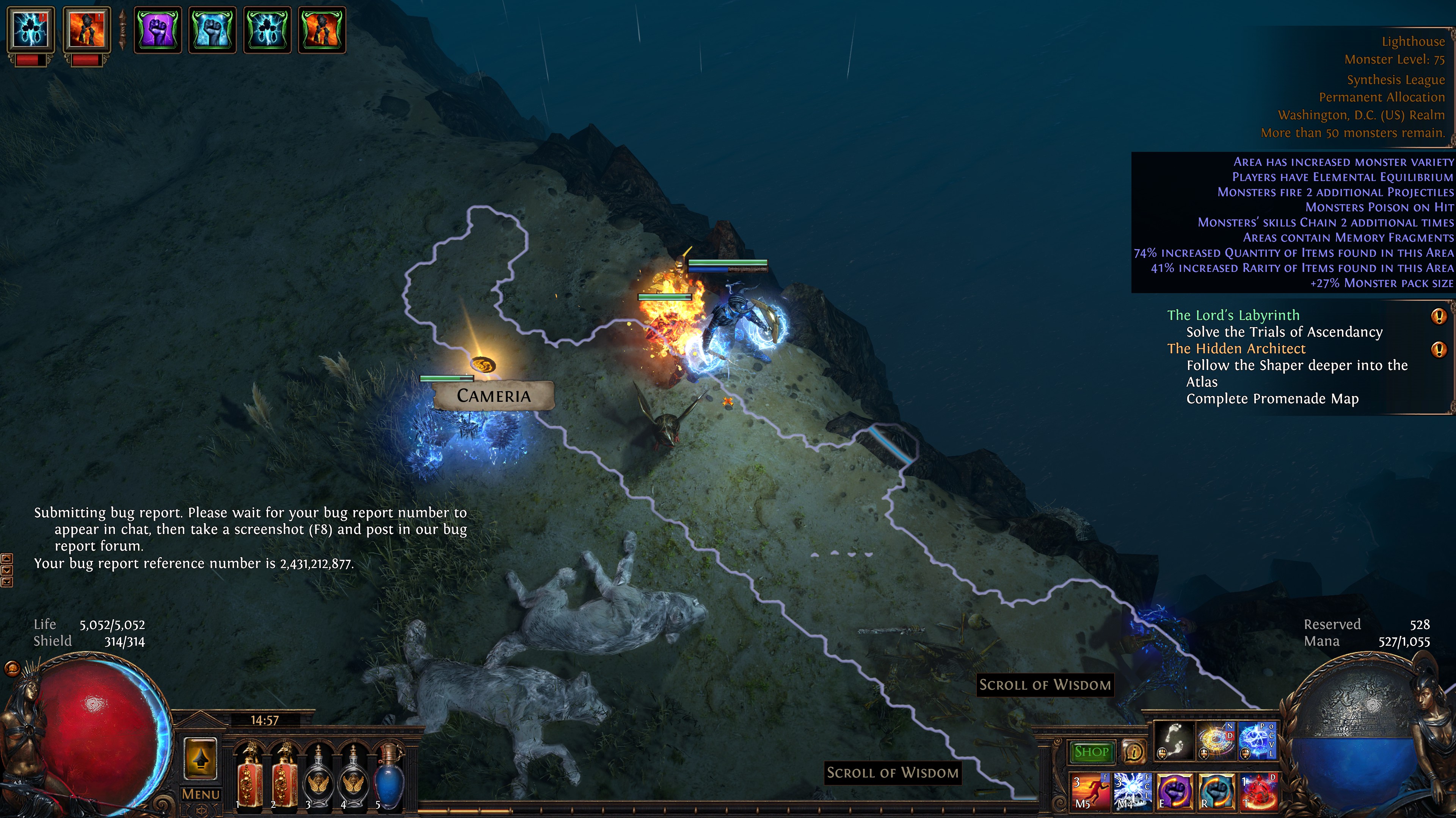 Bug Reports (Path of Exile 1) - Broken syndicate enounter - Forum ...