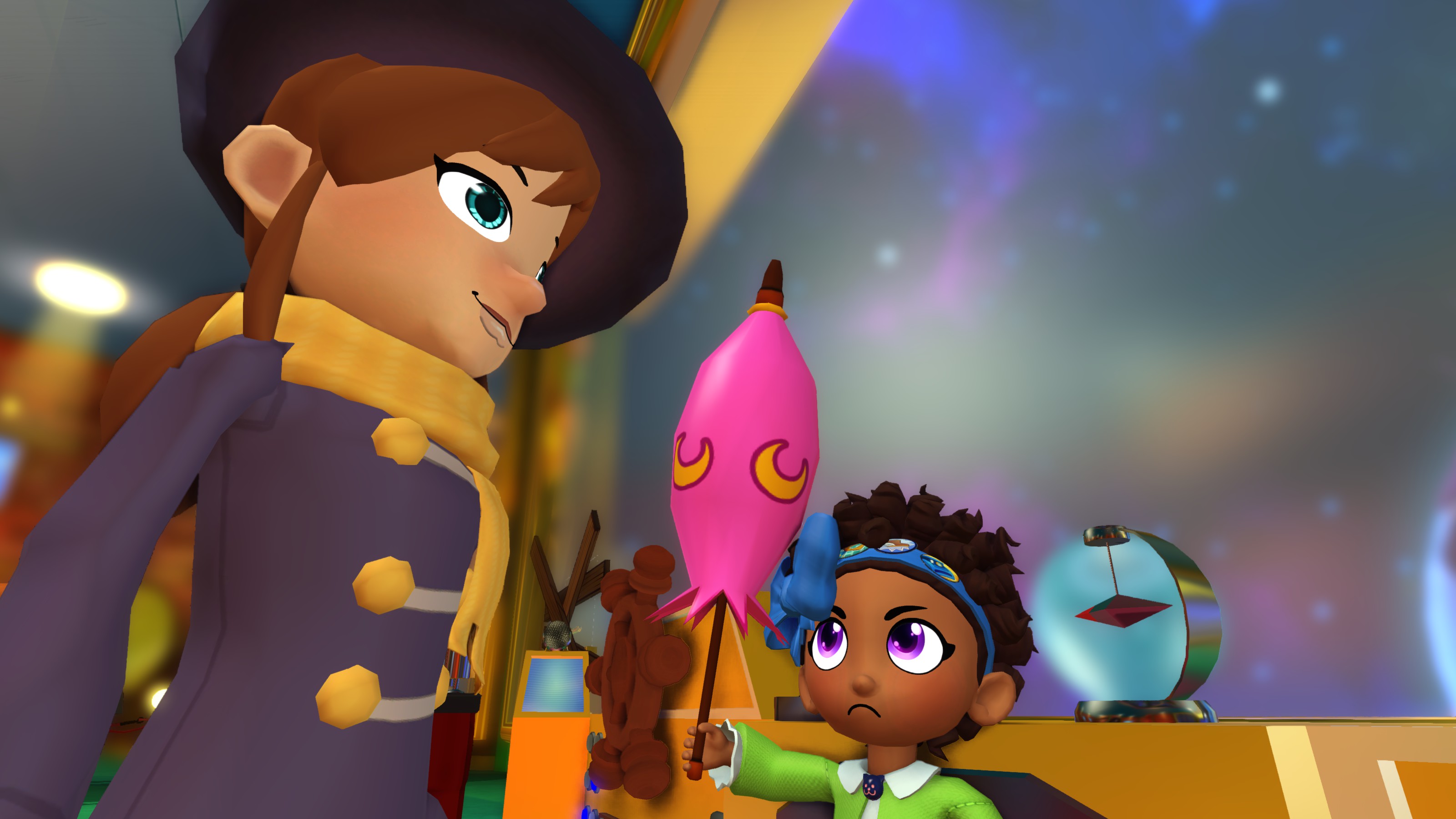 Steam Community :: Screenshot :: Bow Kid does not approve this new Hat Kid